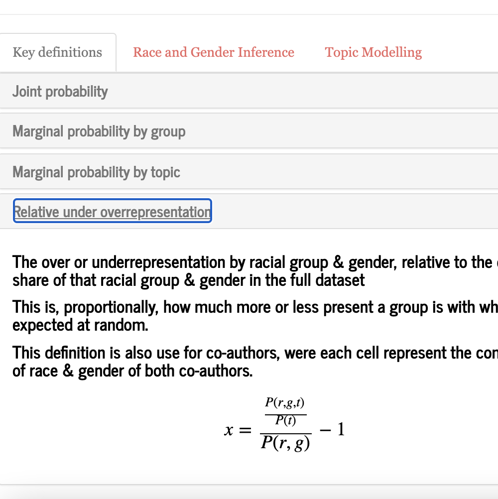 Find key definitions, and further validations